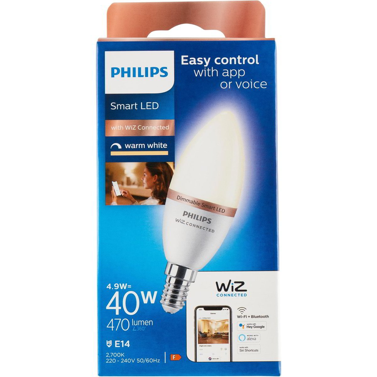 Lampadina smart led dimmerabile 40w e14 PHILIPS 1 PZ - Coop Shop