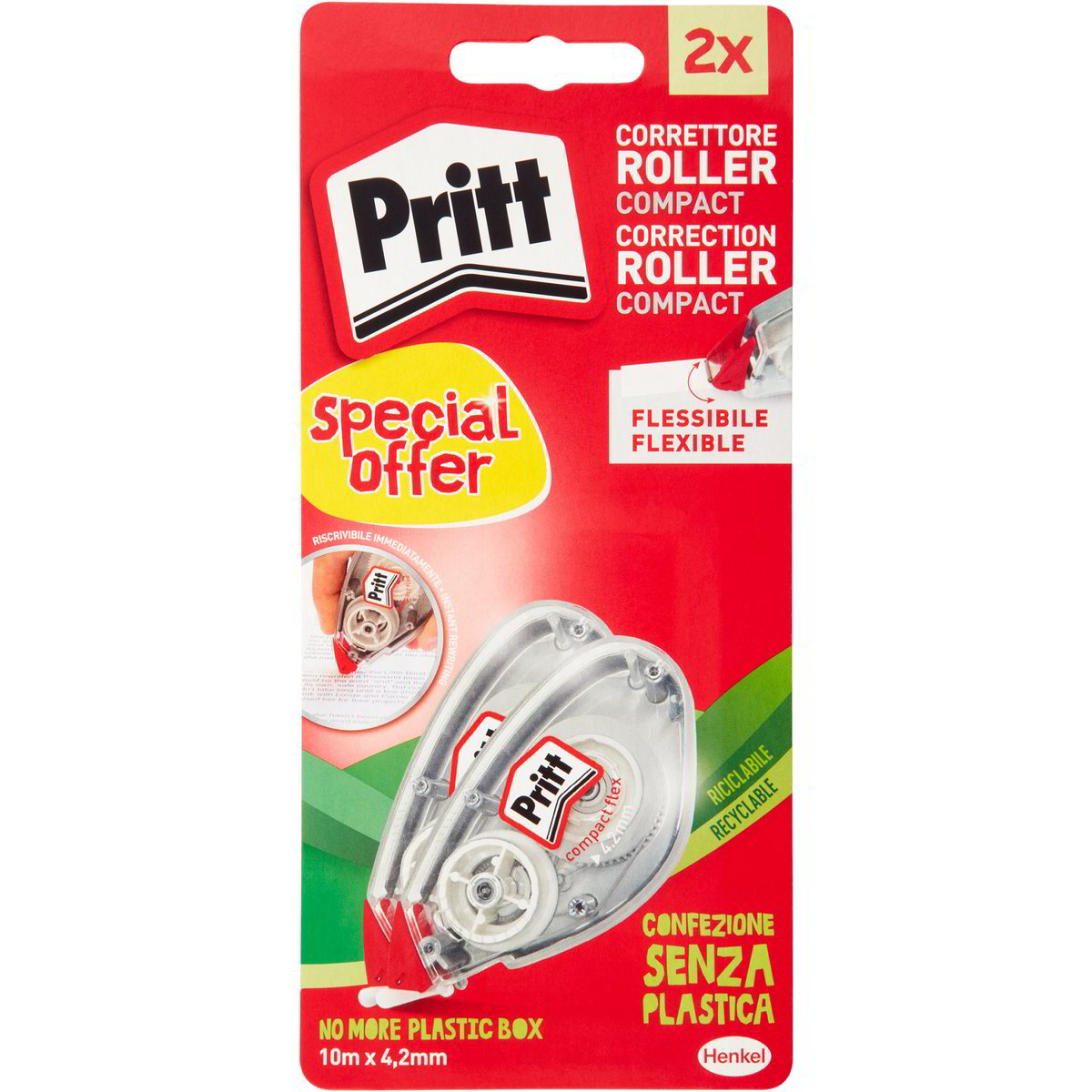 Correttore roller compact 4,2mm x2 PRITT 1 PZ - Coop Shop