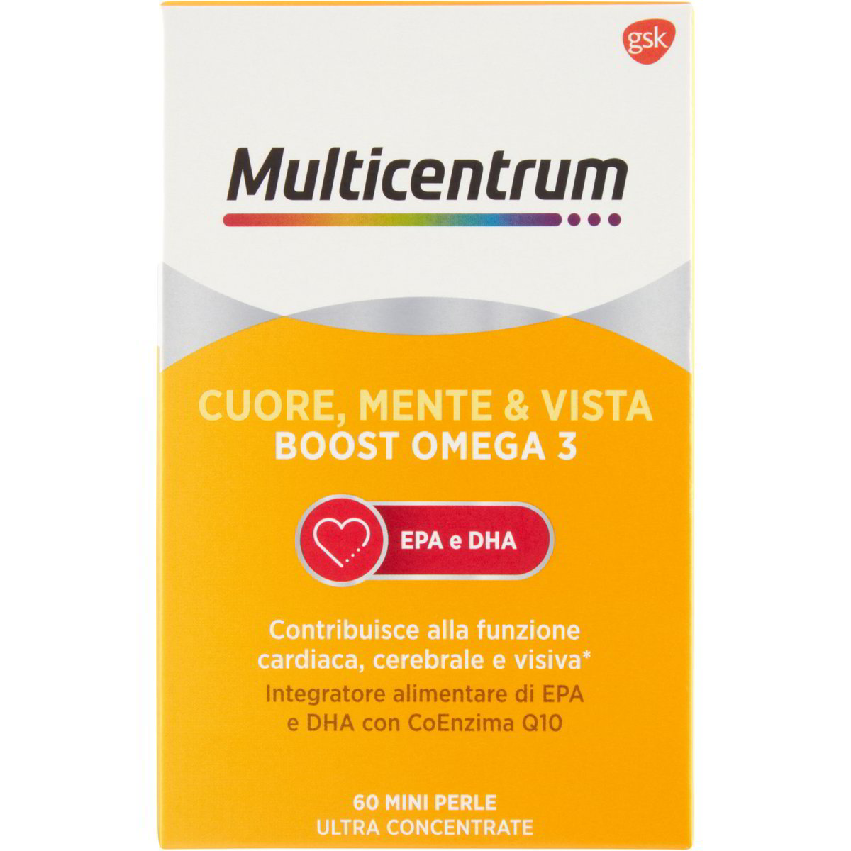 Integratore alimentare omega3 EPA/DHA x60 MULTICENTRUM 35 G - Coop Shop