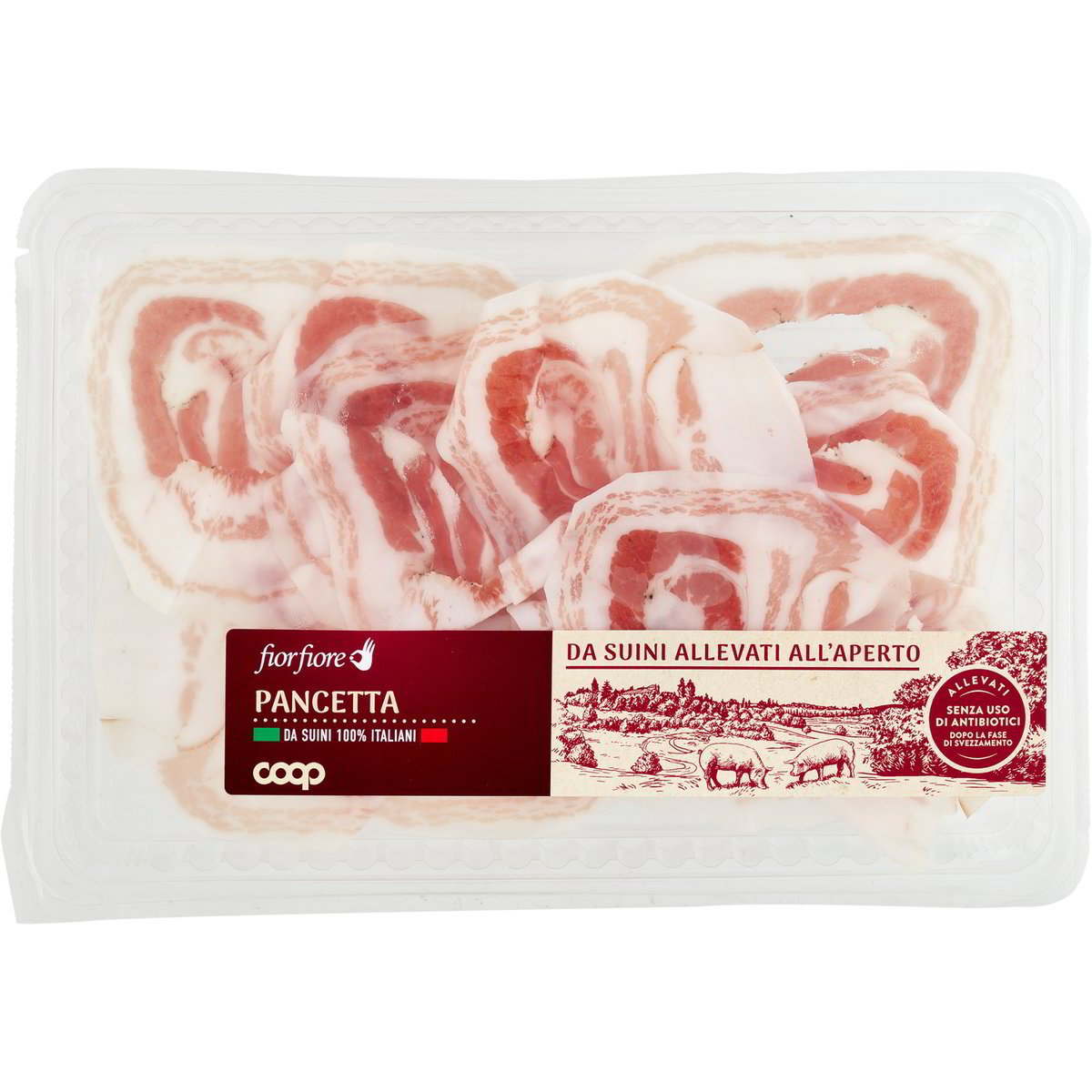 Pancetta da suini allevati all'aperto COOP - FIOR FIORE 90 GR - Coop Shop
