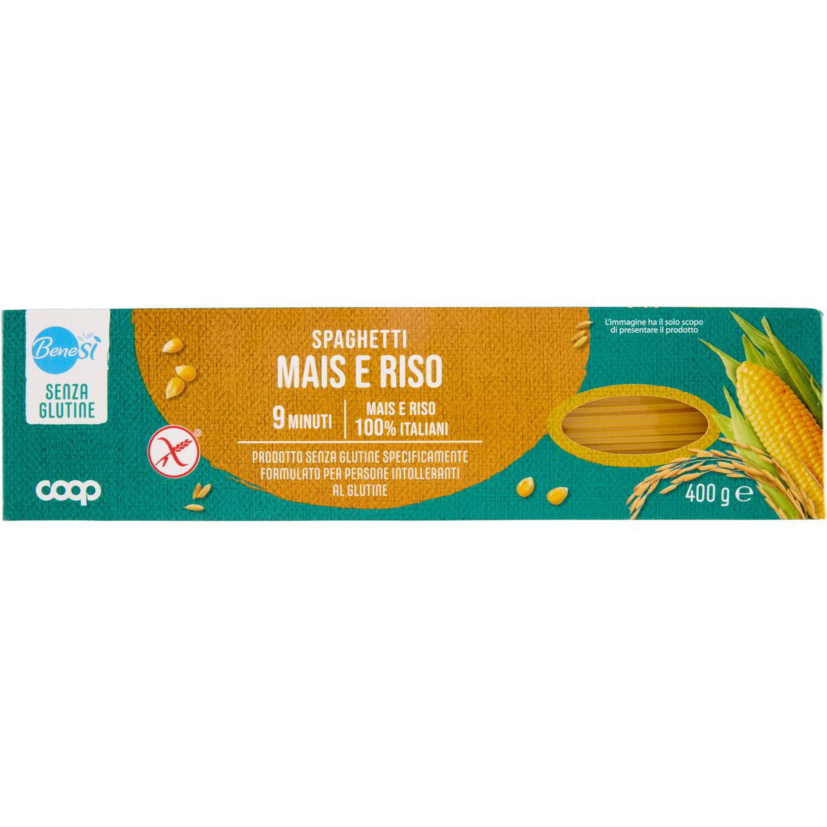 Spaghetti di mais e riso COOP - BENE SI 400 G - Coop Shop
