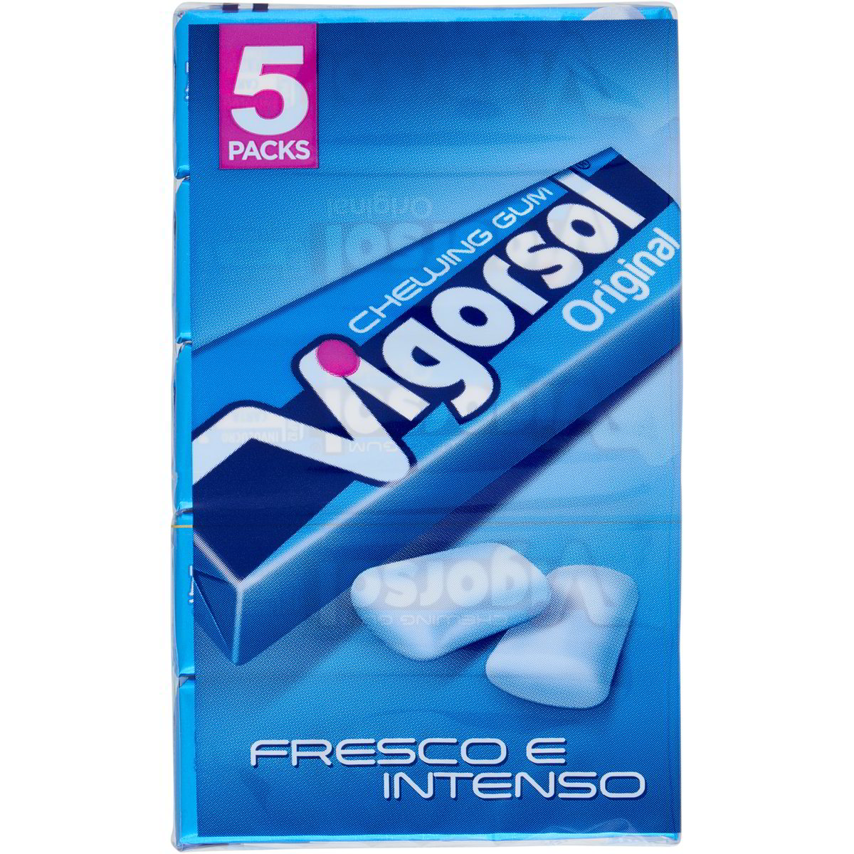 Chewing gum original fresco e intenso x5 VIGORSOL 75 G - Coop Shop