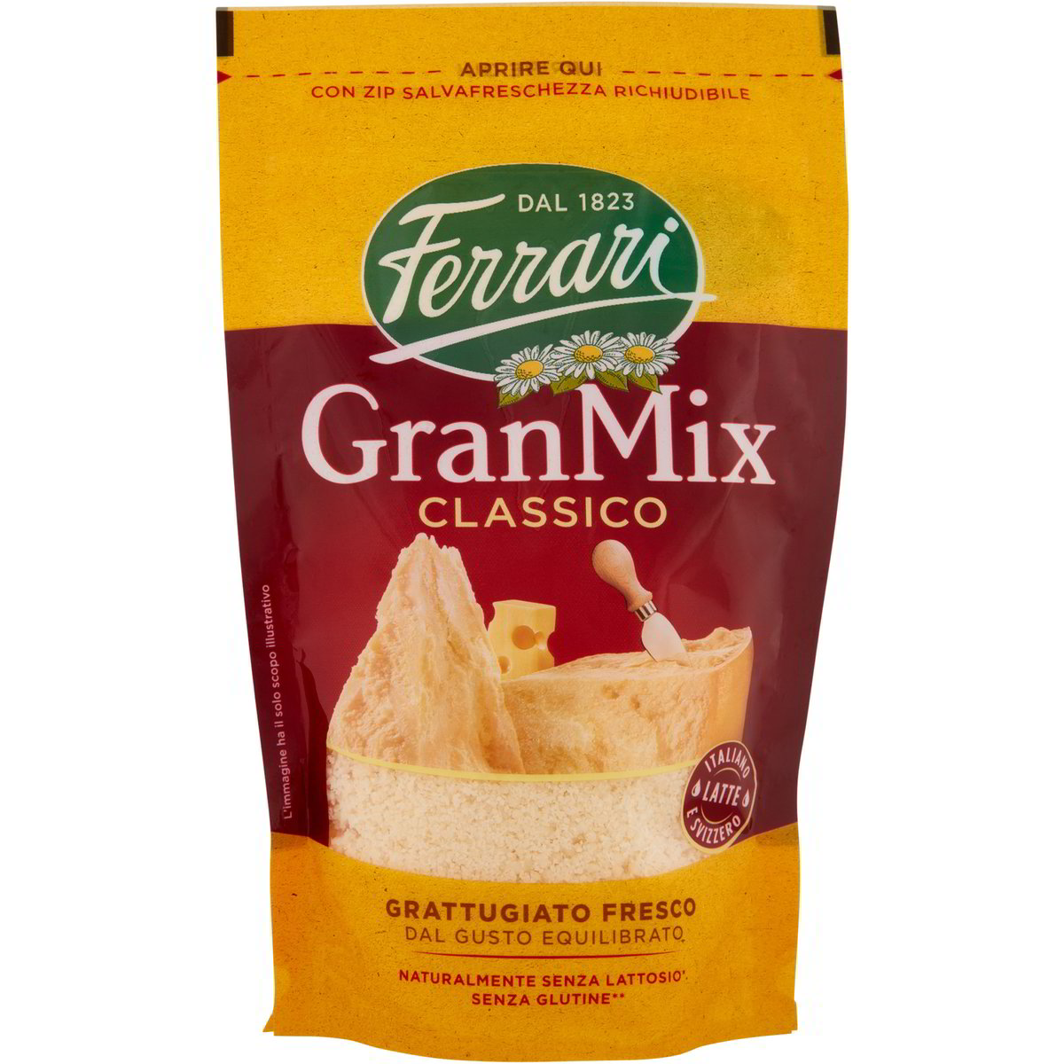 Formaggio grattugiato granmix FERRARI 100 G - Coop Shop