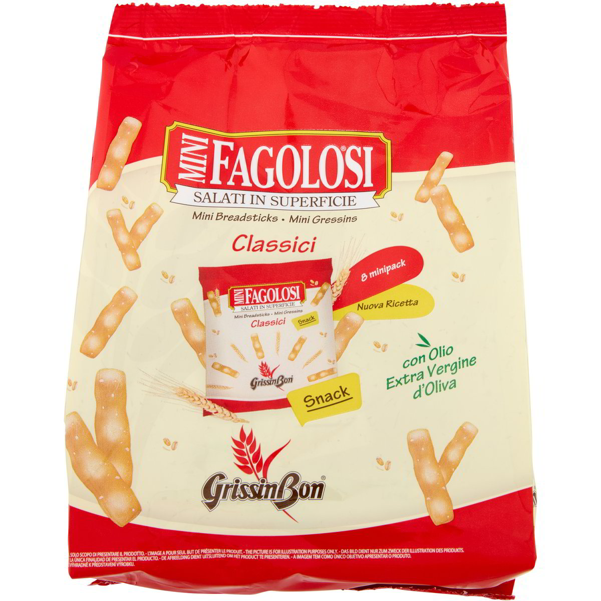 Grissini mini fagolosi GRISSIN BON 11 X 15 G - Coop Shop