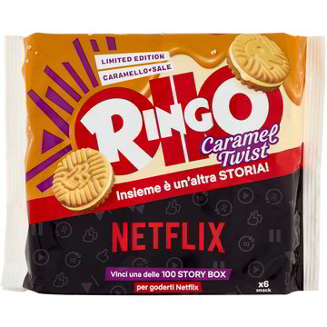 Biscotti ringo al caramello PAVESI 165 G - Coop Shop