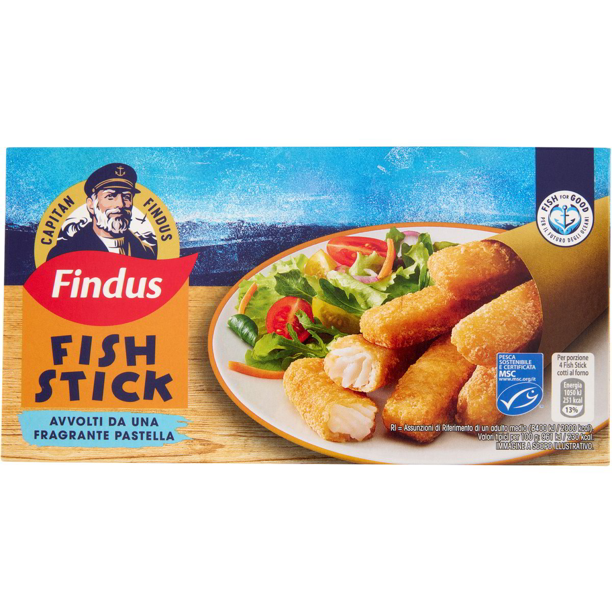 Merluzzo fish stick FINDUS 224 G - Coop Shop