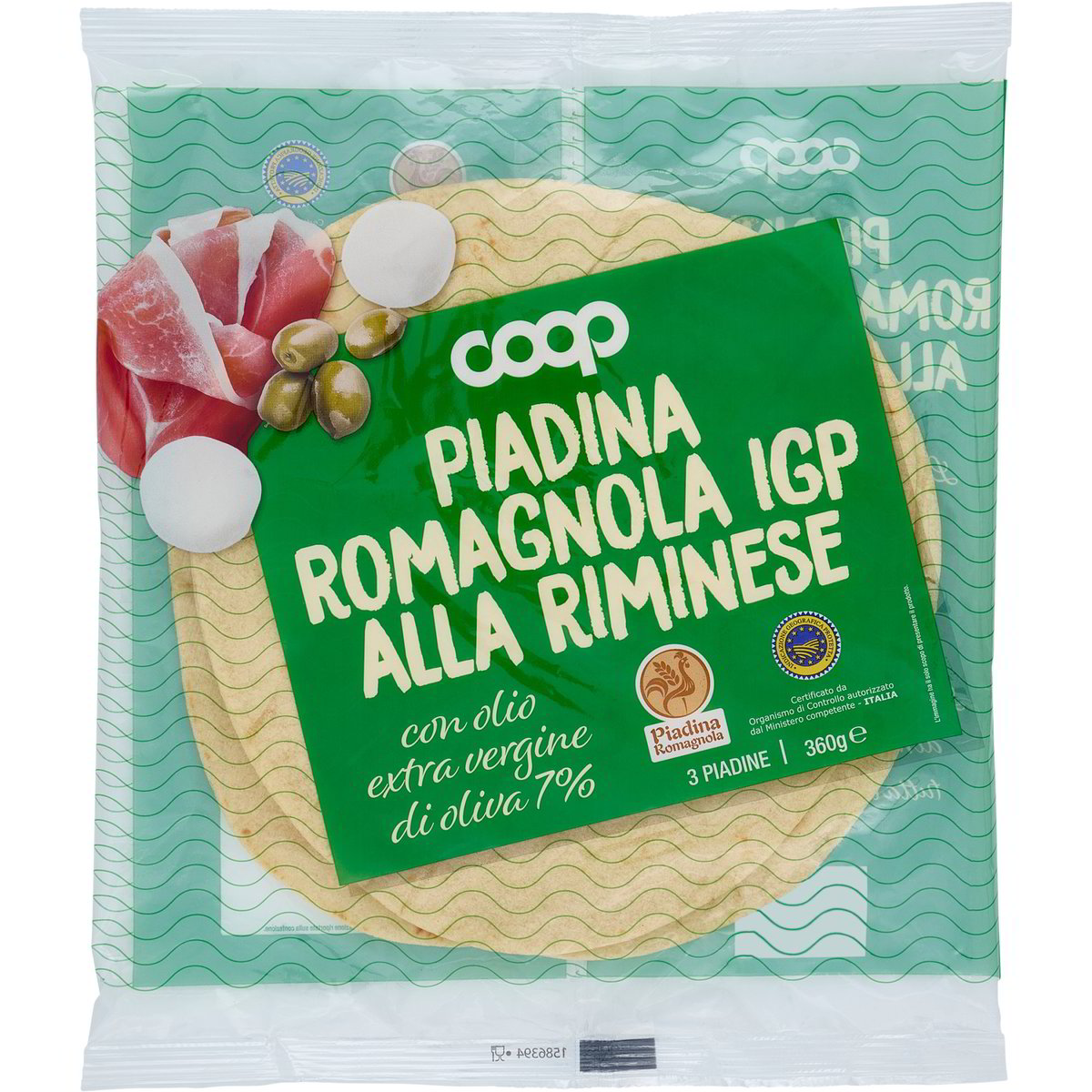 Piadina igp con olio evo COOP 3 X 120 G - Coop Shop