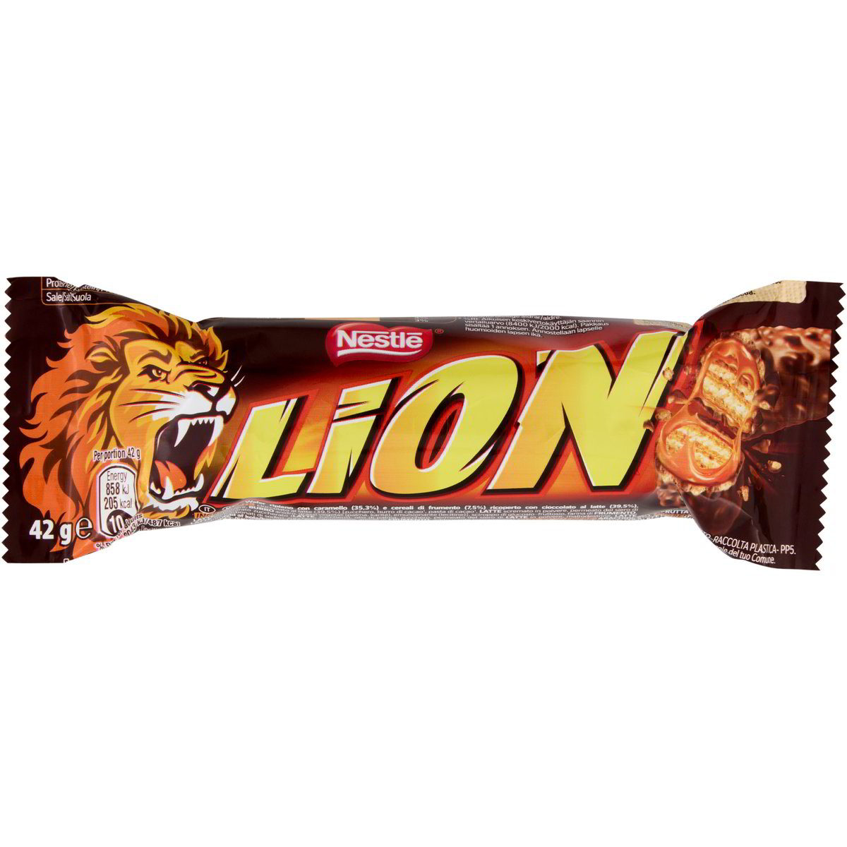 Lion con wafer/toffee/cereali ricoperti cioccolato NESTLÉ 42 G - Coop Shop