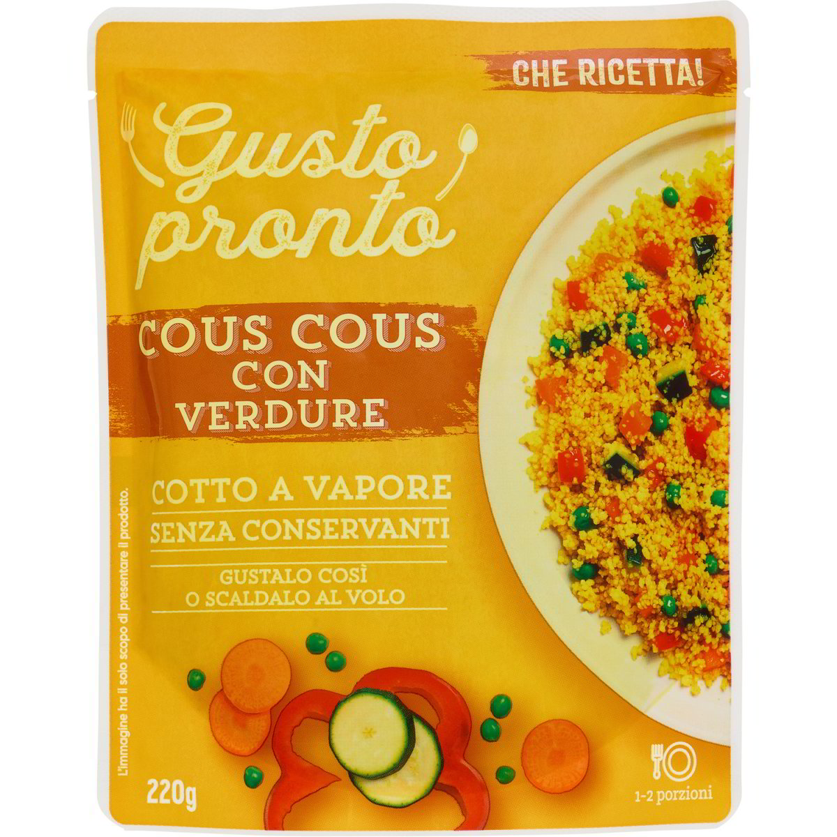 Cous cous con verdure gusto pronto PEDON 220 G - Coop Shop