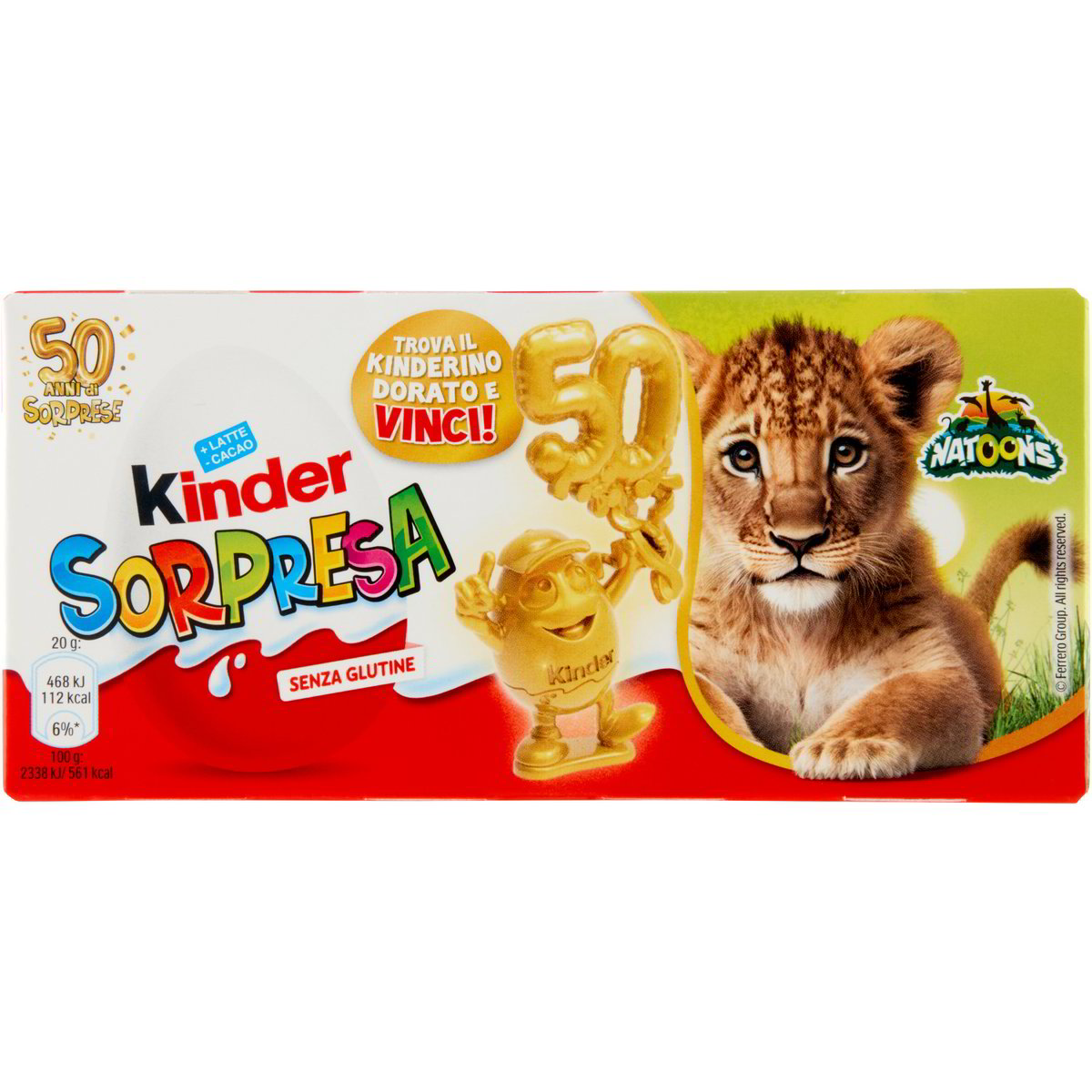 Kinder ovetti sorpresa FERRERO 60 G - Coop Shop