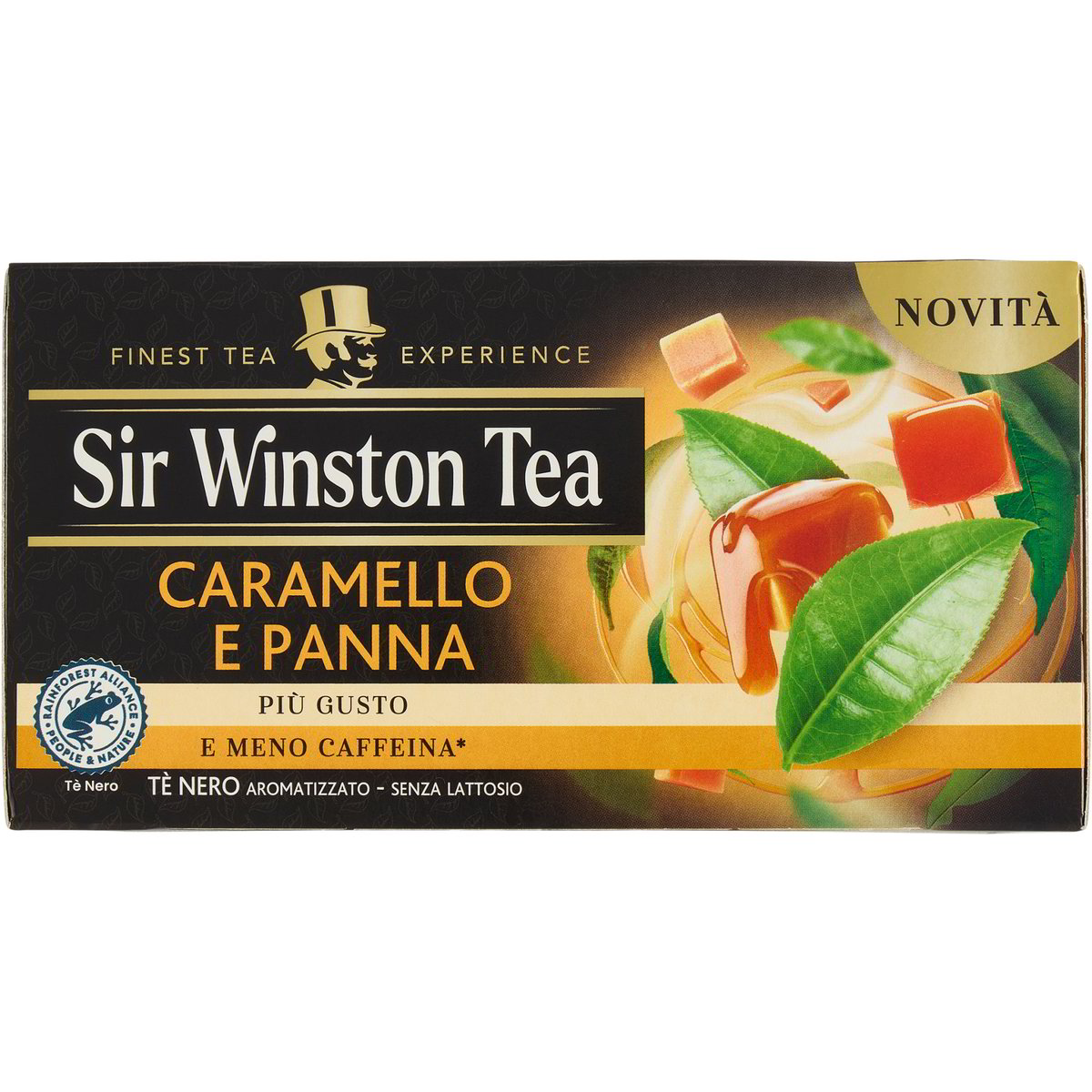 Tè nero caramello e panna SIR WINSTON TEA 35 G - Coop Shop
