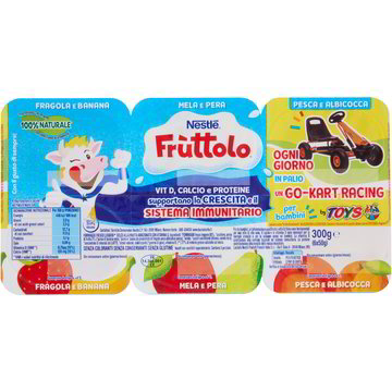 Fruttolo formaggio gusti misti NESTLÈ 6 X 50 G - Coop Shop