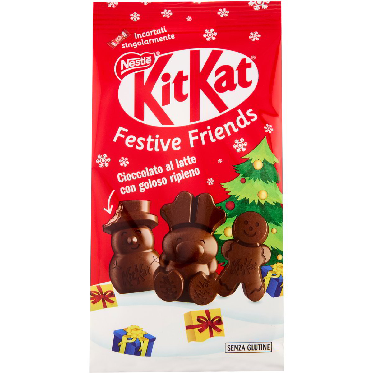 Cioccolato al latte festive friends kit kat NESTLÉ 147 G - Coop Shop