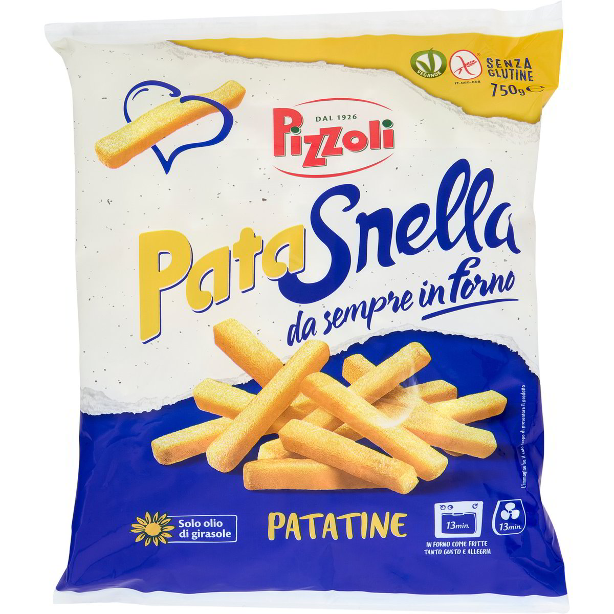 Patate prefritte patasnella PIZZOLI 750 G - Coop Shop