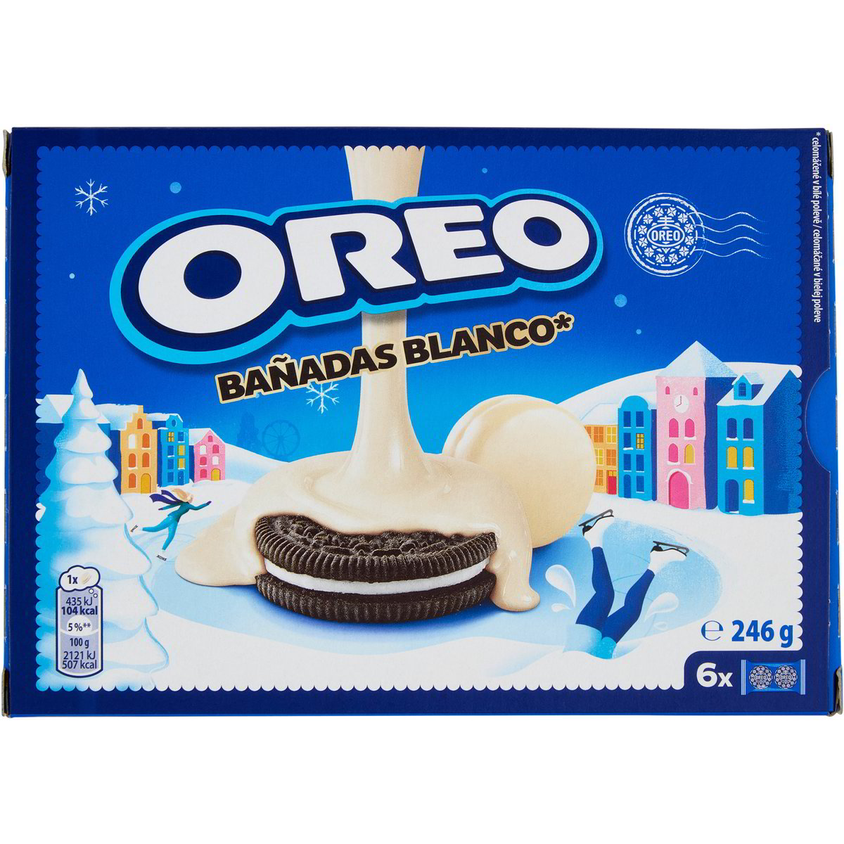 Biscotti alla vaniglia ricoperti cioccolato bianco OREO 246 G - Coop Shop