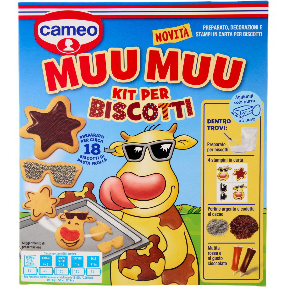 Biscotti kit di preparazione muu muu CAMEO 353 G - Coop Shop