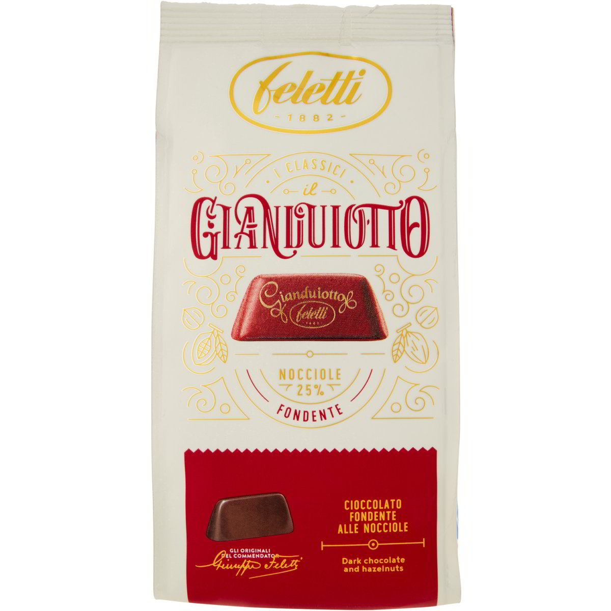 Gianduiotto fondente alle nocciole FELETTI 130 G - Coop Shop