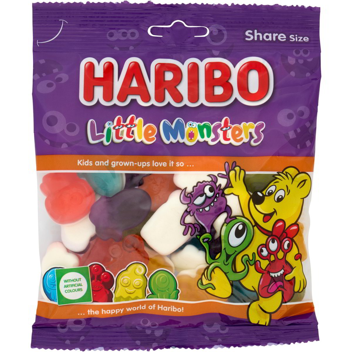 Caramelle gommose little monsters HARIBO 160 G - Coop Shop