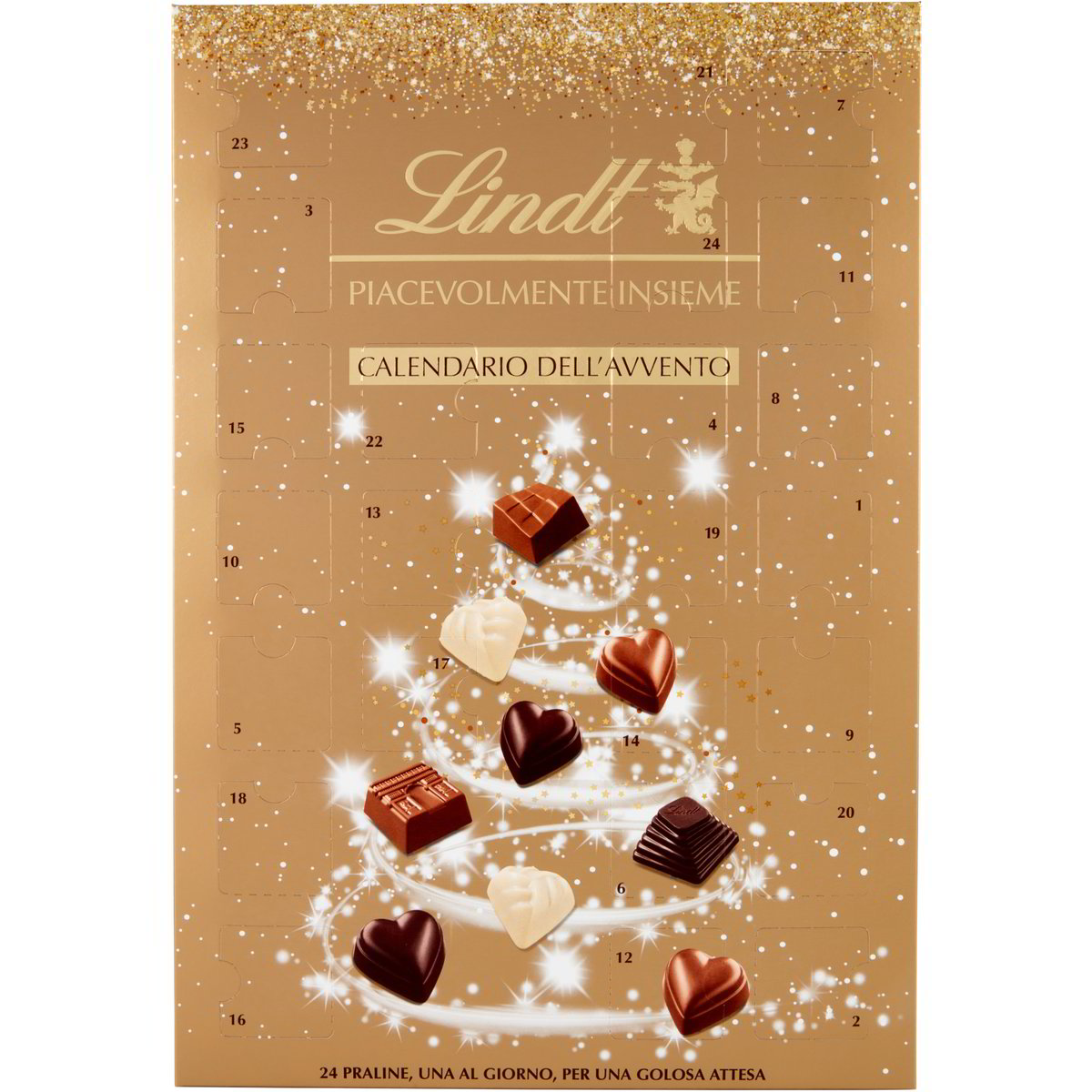 Calendario dell'avvento cioccolatini lindt LINDT 250 G - Coop Shop