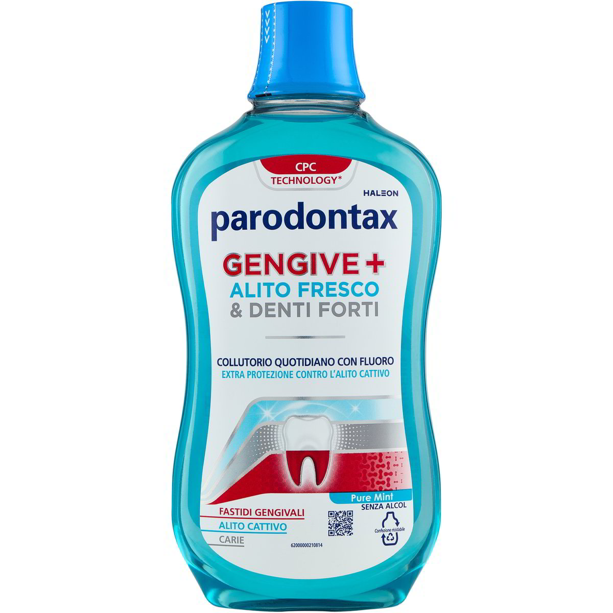 Collutorio gengive sane alito fresco gengive+ mint PARODONTAX 500 ML ...