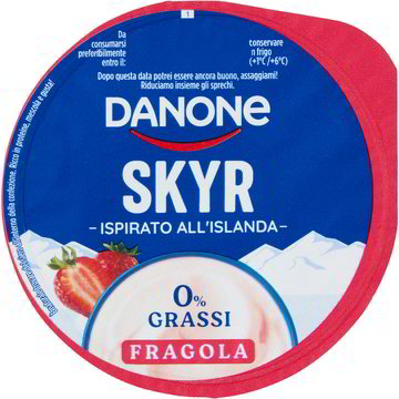 Skyr alla fragola 0% grassi DANONE 150 G - Coop Shop