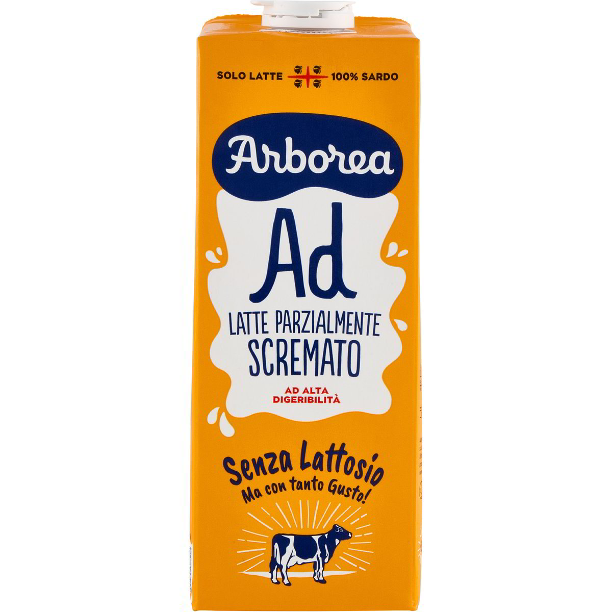Latte uht parzialmente scremato alta digeribilità ARBOREA 1000 ML ...