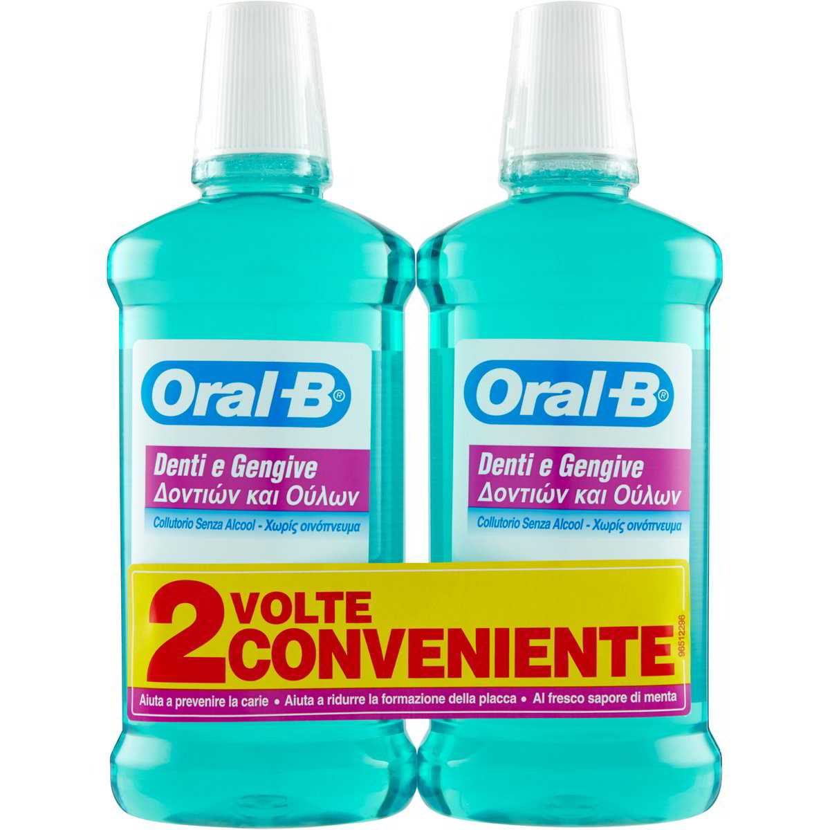 Collutorio denti e gengive x2 ORAL B 2 X 500 ML - Coop Shop