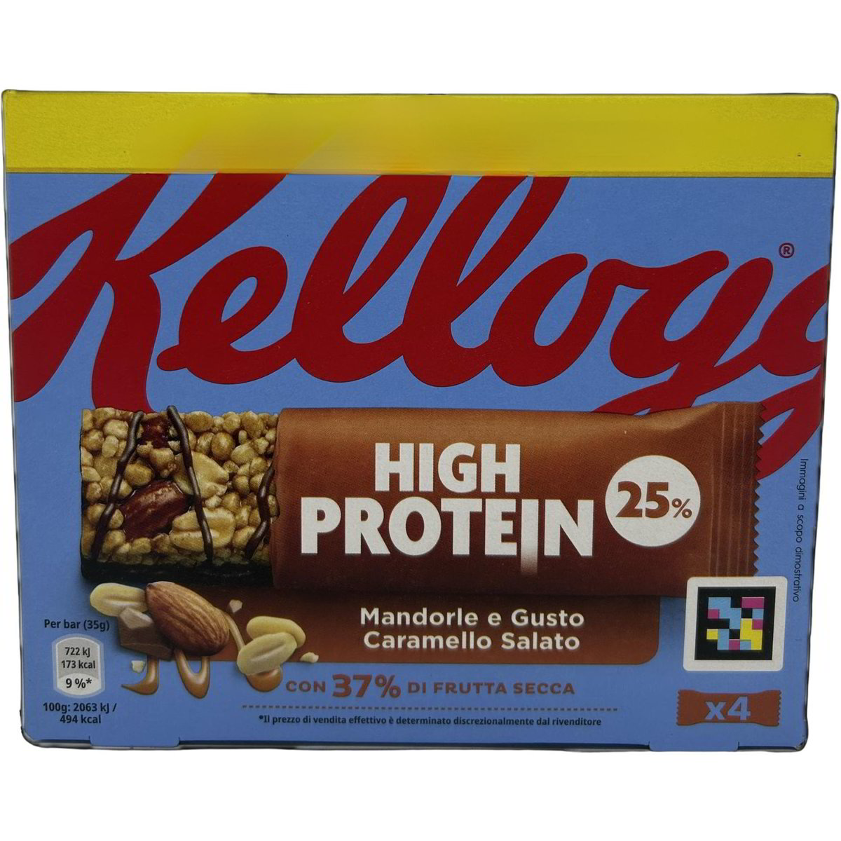 Barretta proteica mandorle gusto caramello x4 KELLOGG'S 140 G - Coop Shop