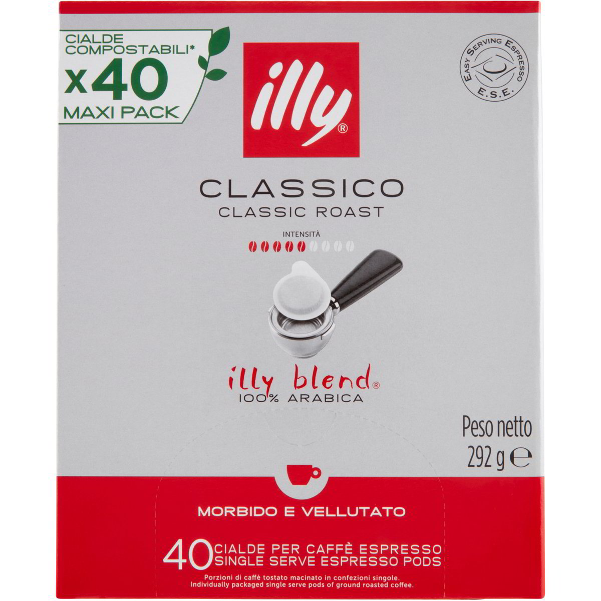 Cialde per caffè espresso classico x40 ILLY 292 G - Coop Shop
