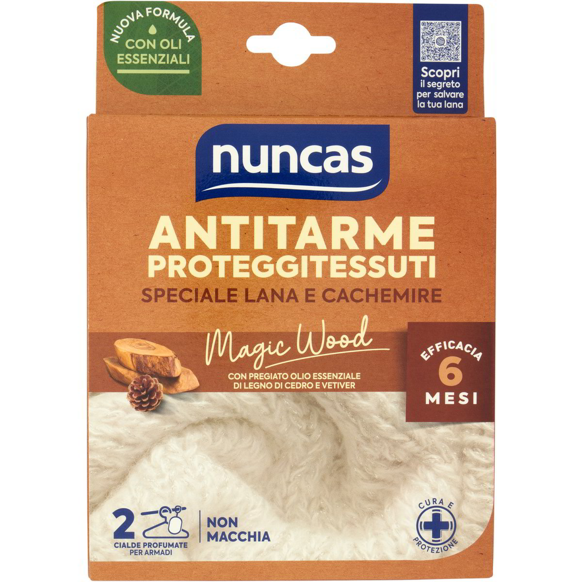 Antitarme forte delicato fiorito x2 NUNCAS 1 PZ - Coop Shop