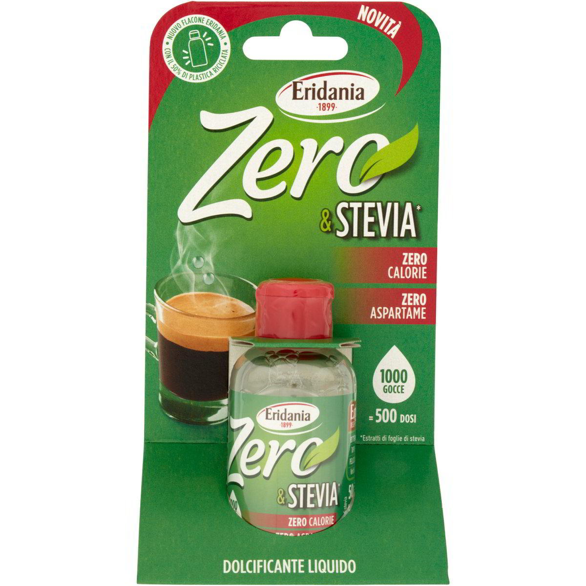 Dolcificante liquido stevia ERIDANIA 1899 50 ML - Coop Shop