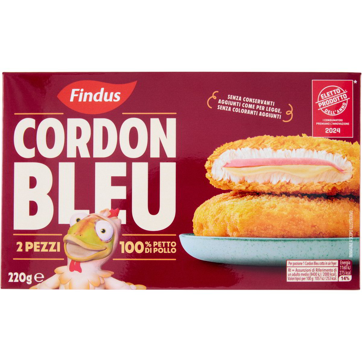 Cordon bleu delizie di pollo FINDUS 220 G - Coop Shop