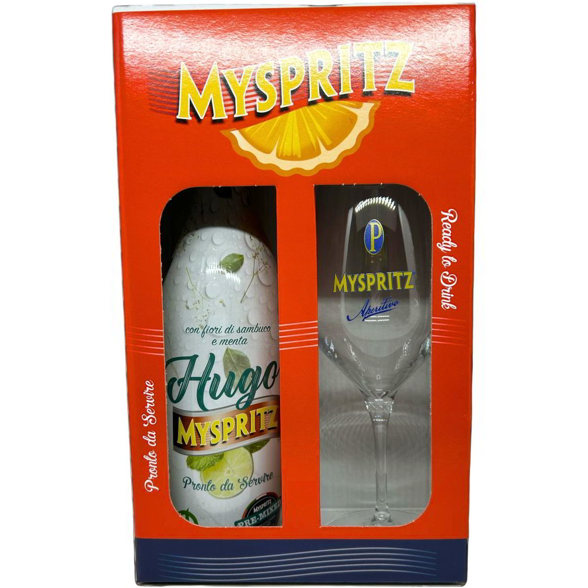 Aperitivo alcolico hugo + bicchiere MY SPRITZ 750 ML - Coop Shop
