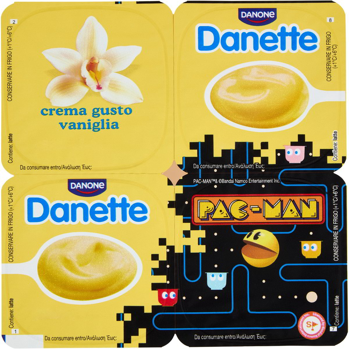 Danette crema dessert vaniglia DANONE 4 X 125 G - Coop Shop