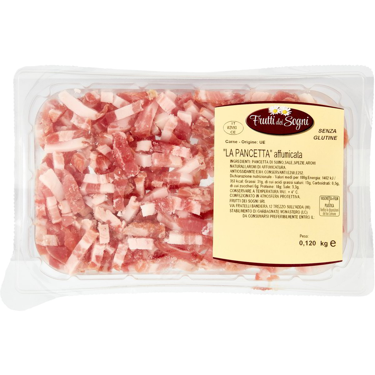 Pancetta affumicata FRUTTI DEI SOGNI 120 G - Coop Shop