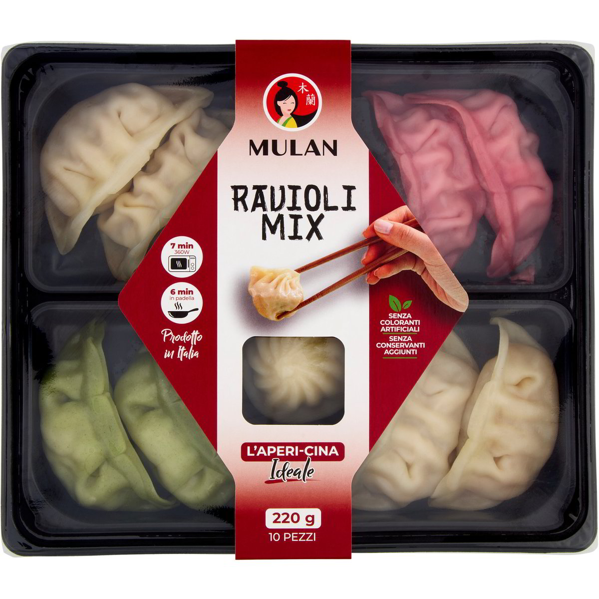 Ravioli cinesi mix MULAN 220 G - Coop Shop