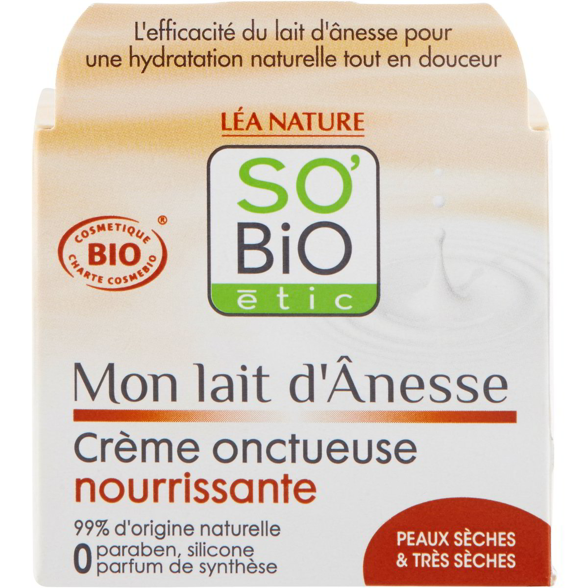 Crema viso onctueuse nourrissante peaux sèches SO'BIO ÉTIC 50 ML - Coop ...