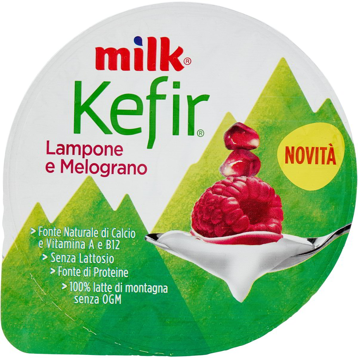 Kefir lampone e melograno MILK 150 G - Coop Shop