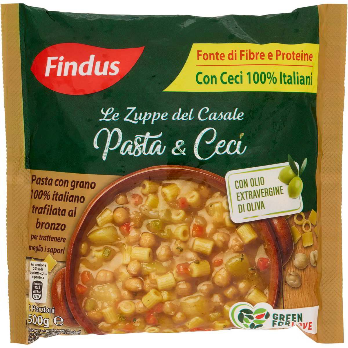Pasta e ceci le zuppe del casale FINDUS 500 G - Coop Shop