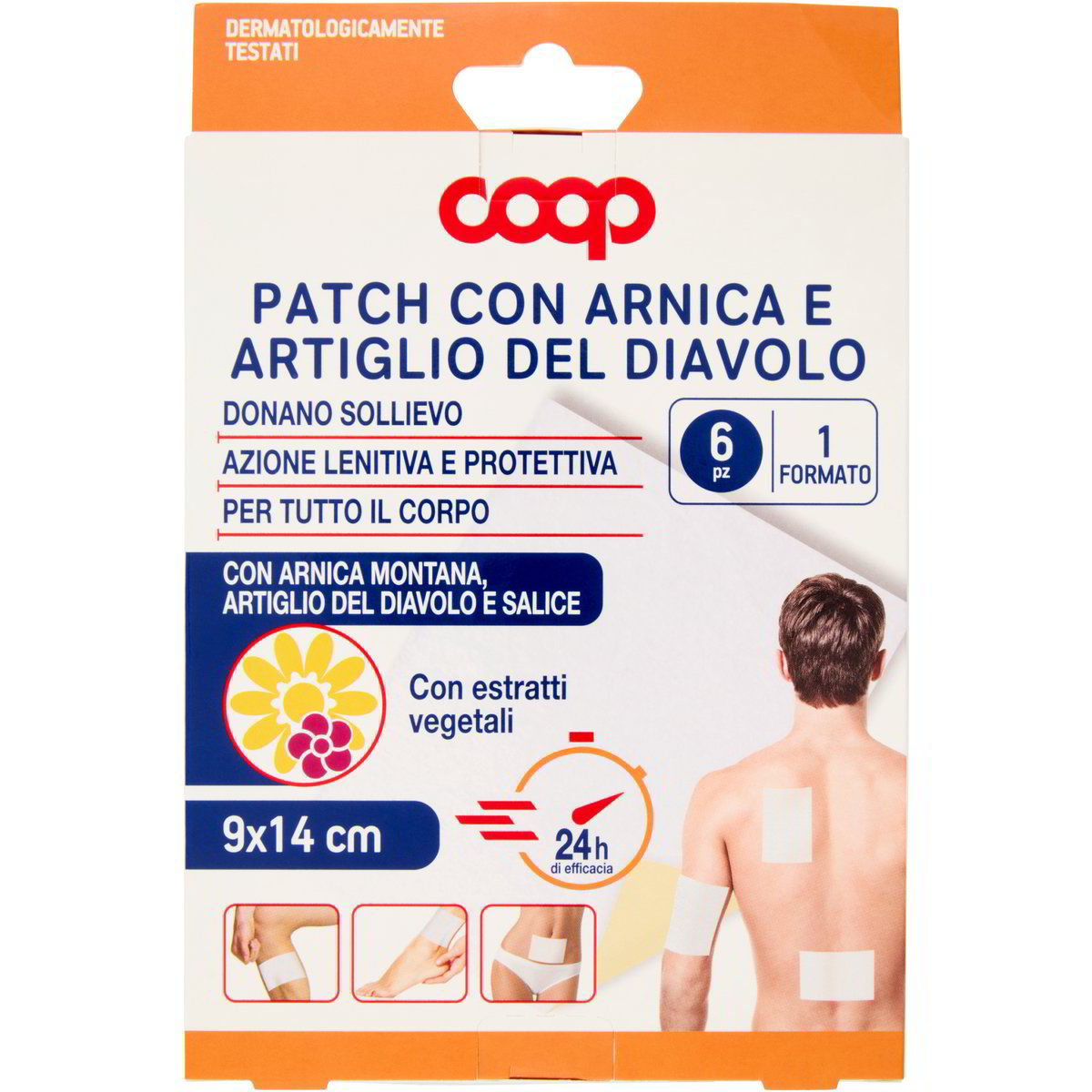 Cerotti patch arnica/artiglio del diavolo x6 COOP 1 PZ - Coop Shop