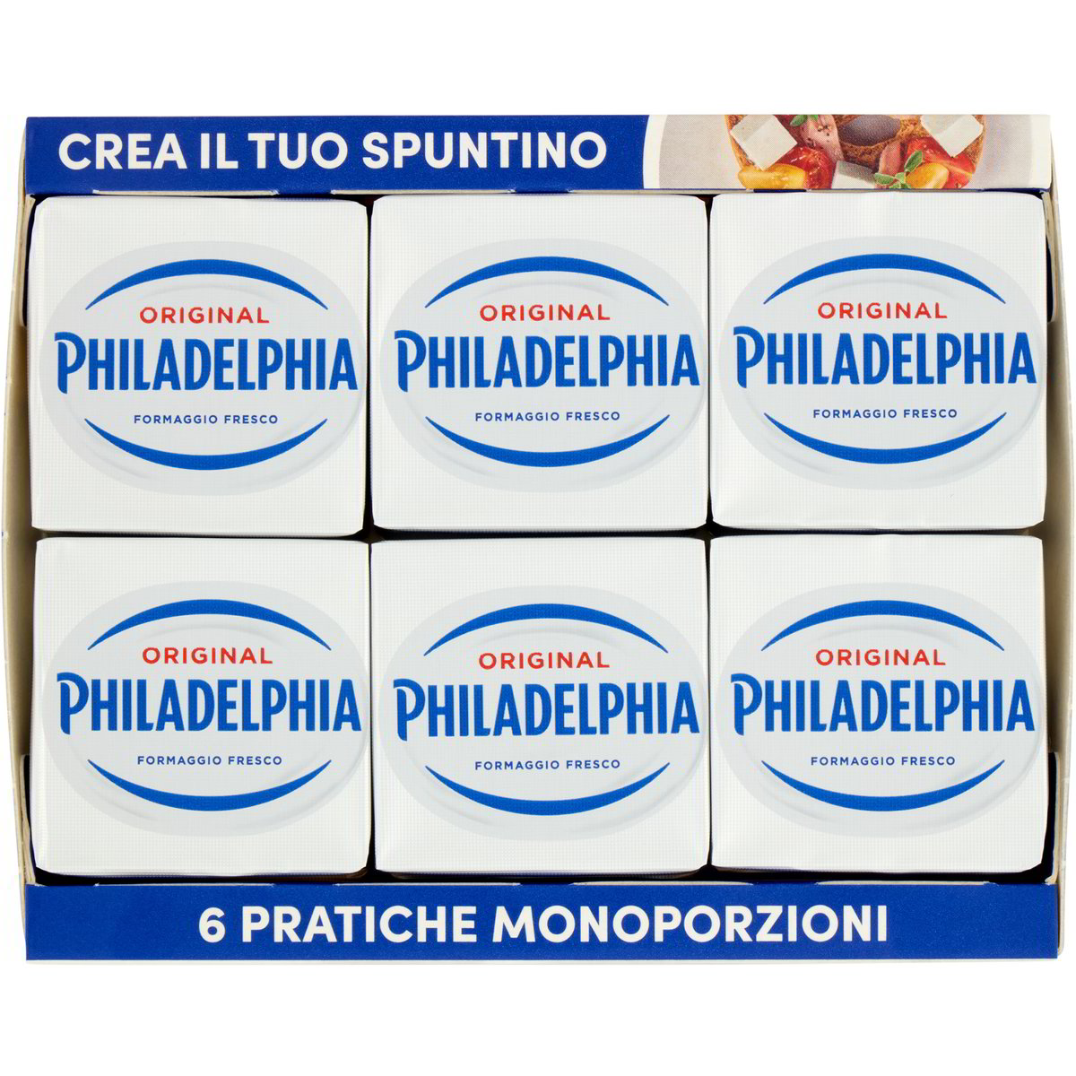 Formaggio spalmabile original PHILADELPHIA 6 X 25 G - Coop Shop