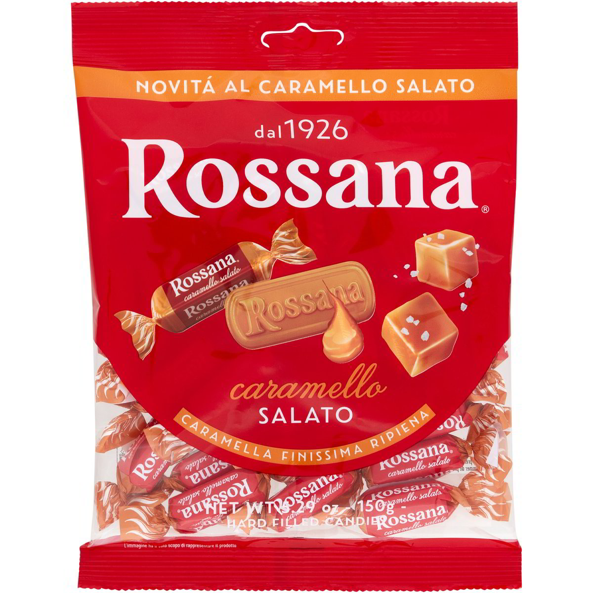 Caramelle ripiene caramello salato ROSSANA 150 G - Coop Shop