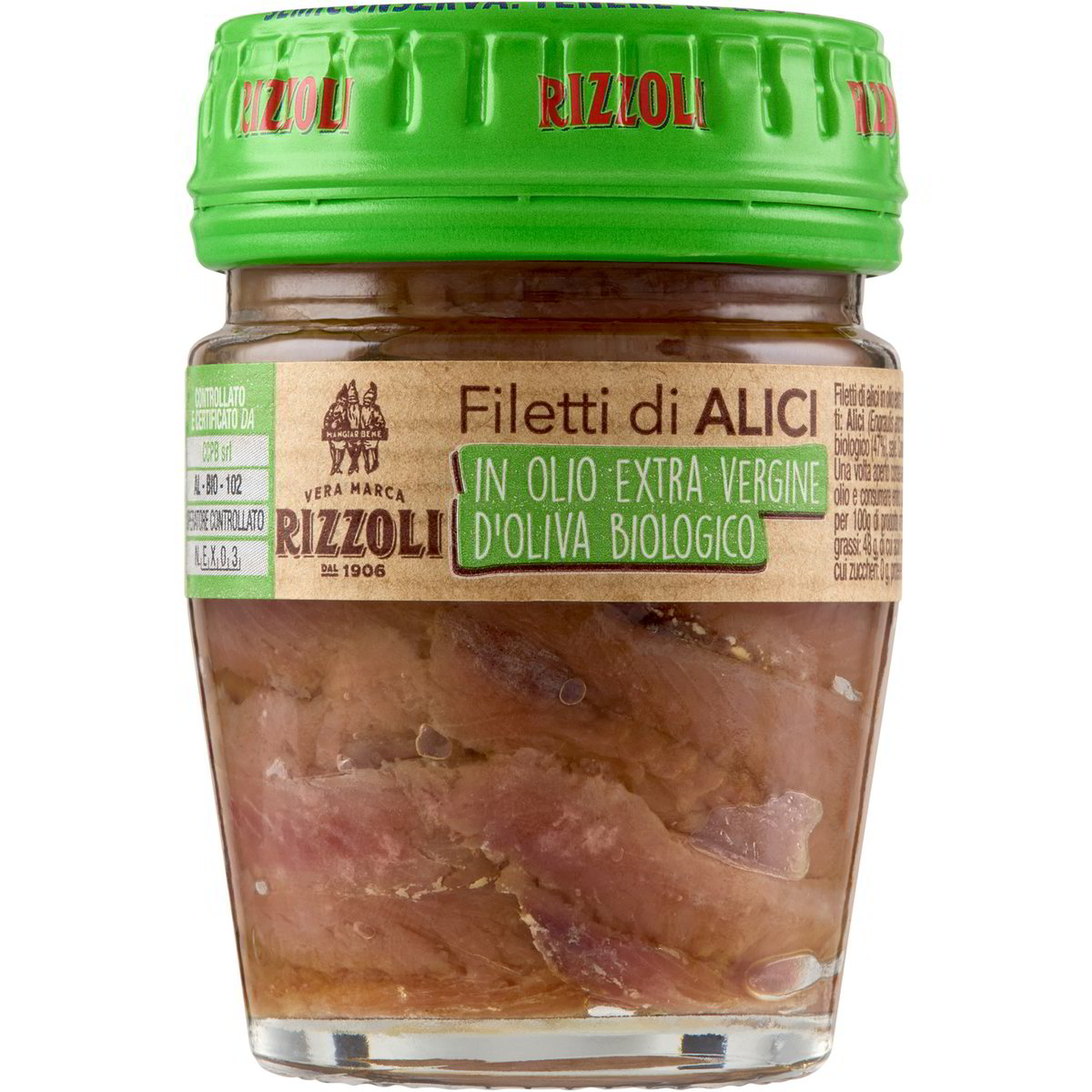 Alici filetti in olio extravergine d'oliva RIZZOLI 58 G - Coop Shop