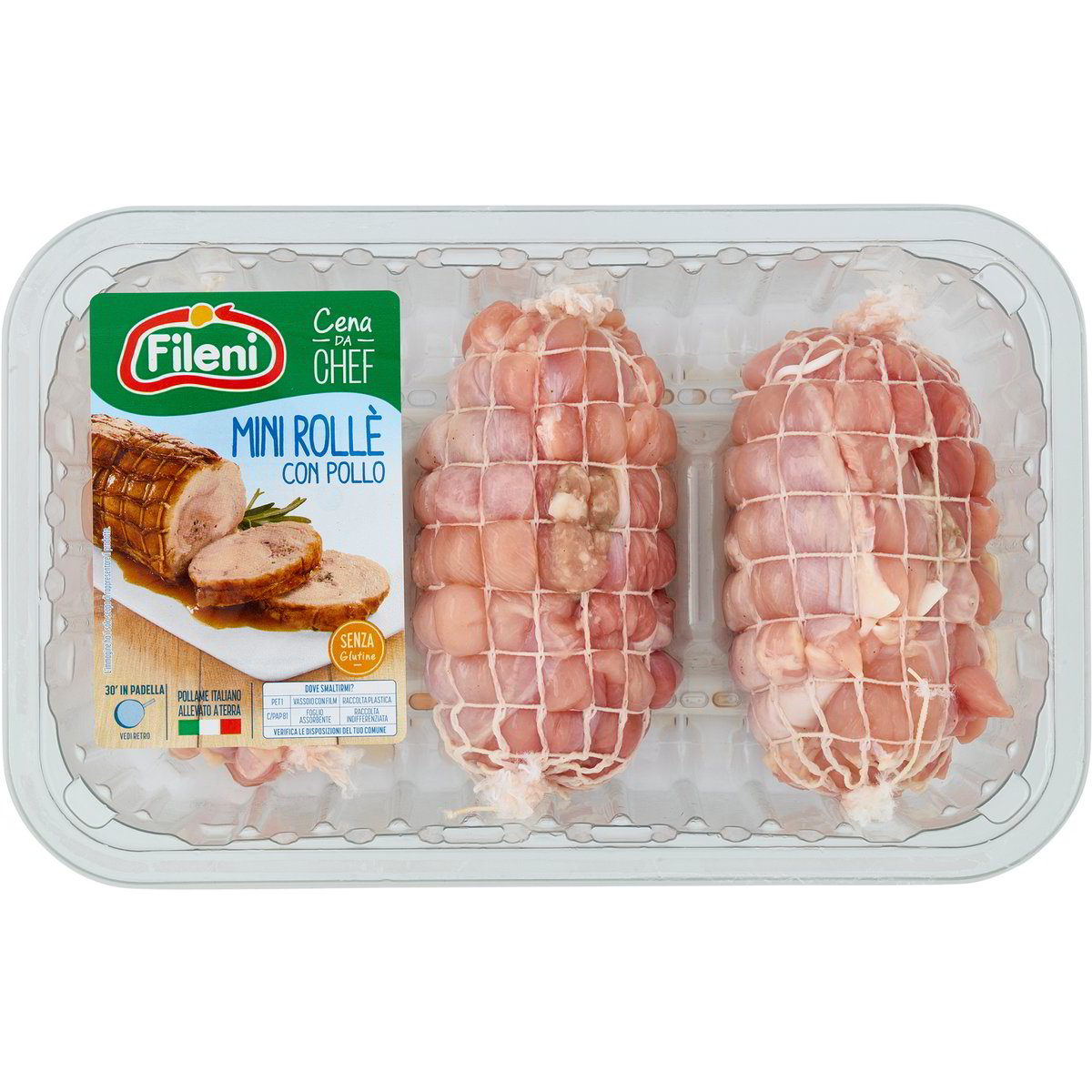 Pollo rollè mini FILENI 600 G - Coop Shop