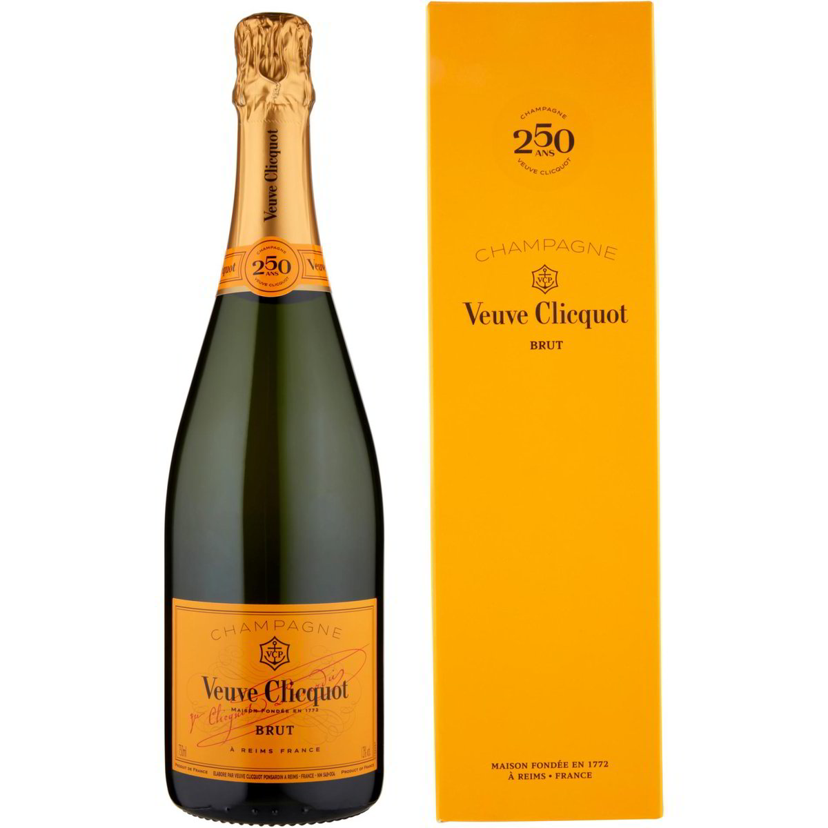 Champagne brut yellow label VEUVE CLICQUOT 750 ML - Coop Shop