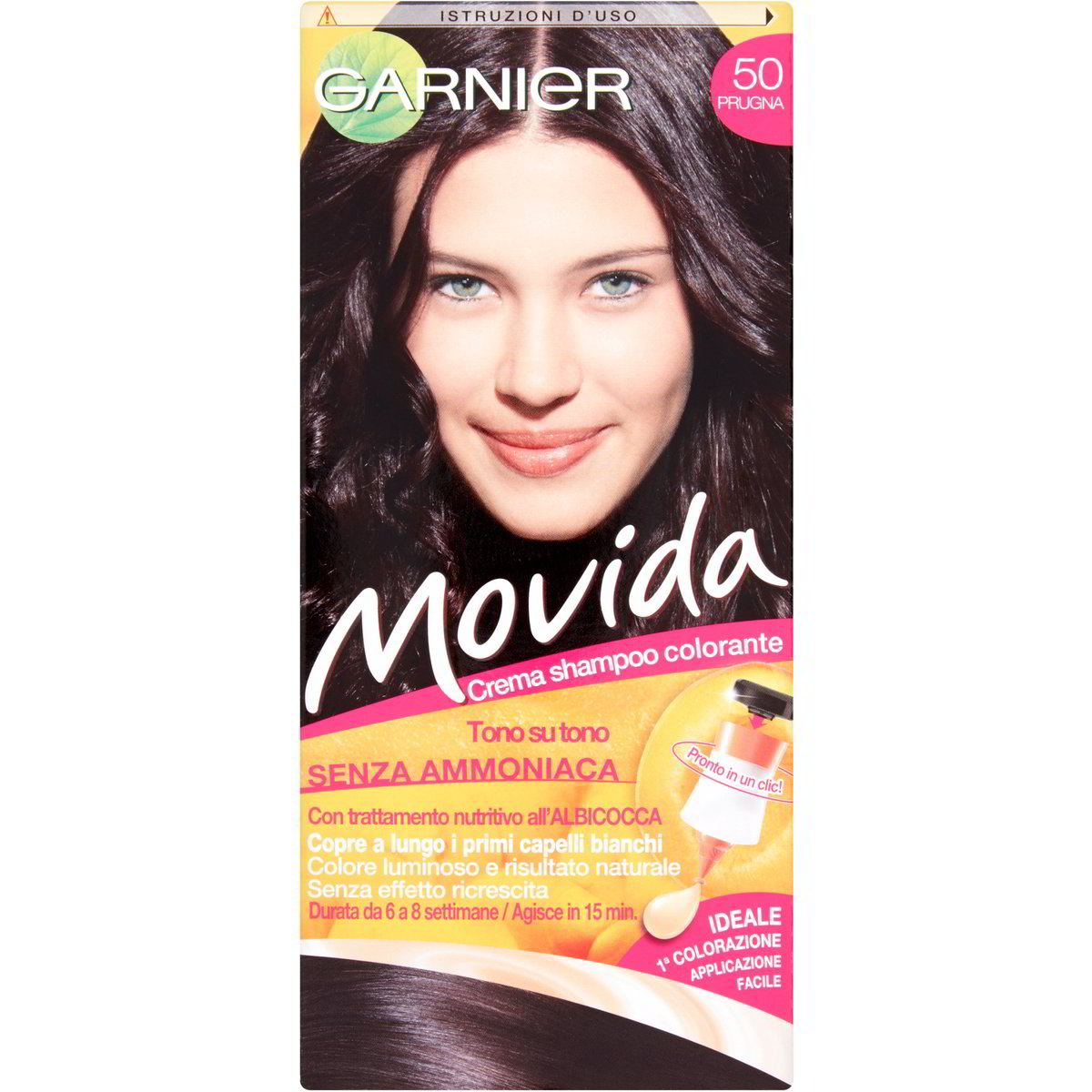 Shampoo colorante 50 prugna movida crema GARNIER 1 PZ - Coop Shop
