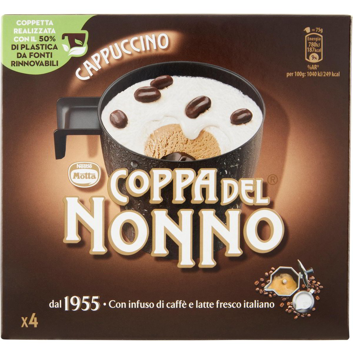Gelato coppa del nonno cappuccino MOTTA 300 G - Coop Shop