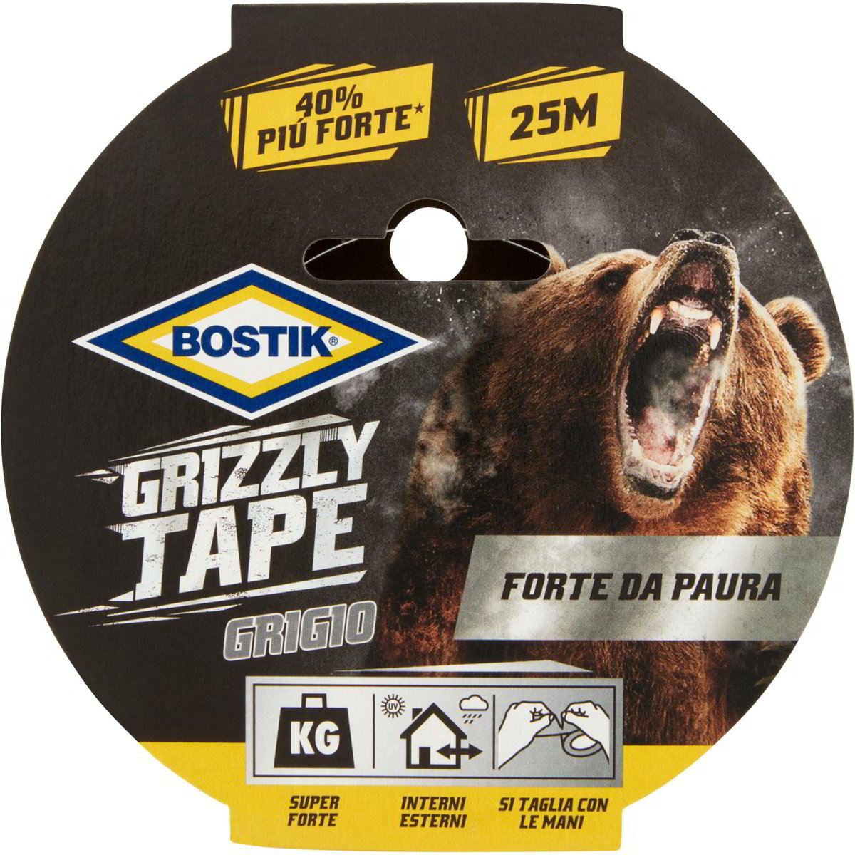 Colla grizzly tape 25 m BOSTIK 1 PZ - Coop Shop