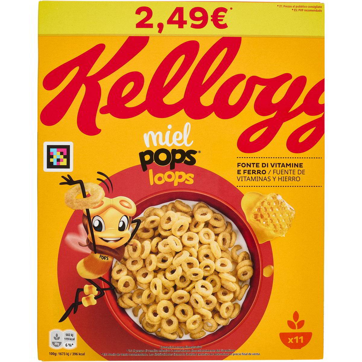 Cereali anellini miel pops loops KELLOGG'S 330 G - Coop Shop