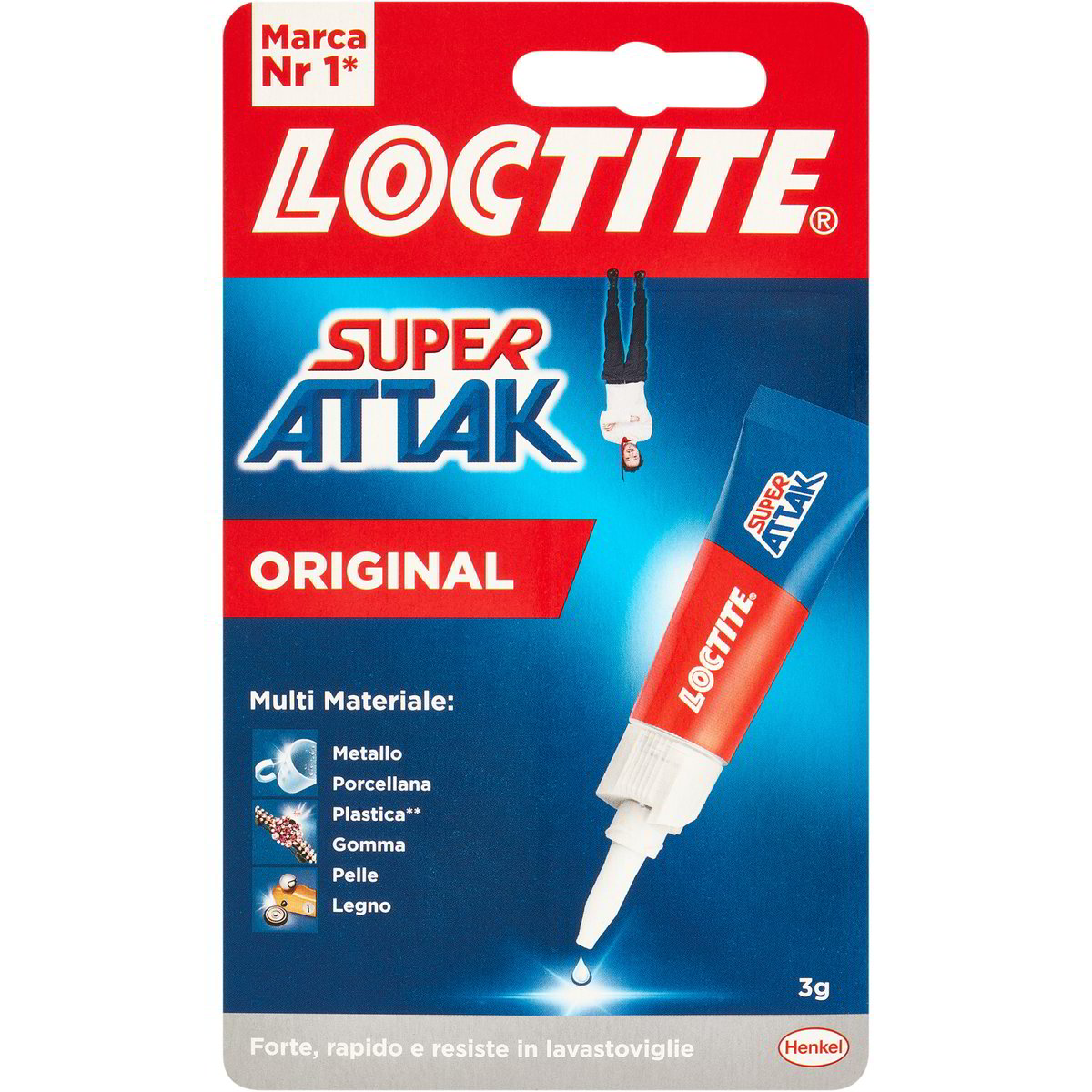 Colla super attak 3 gr universale LOCTITE 1 PZ - Coop Shop